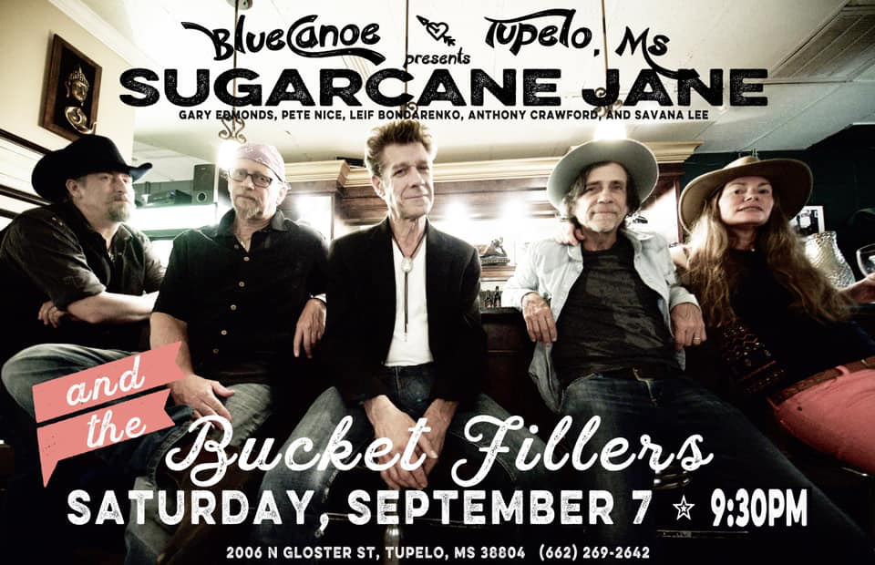 Sugarcane Jane & The Bucket Fillers – Blue Canoe | Tupelo, MS